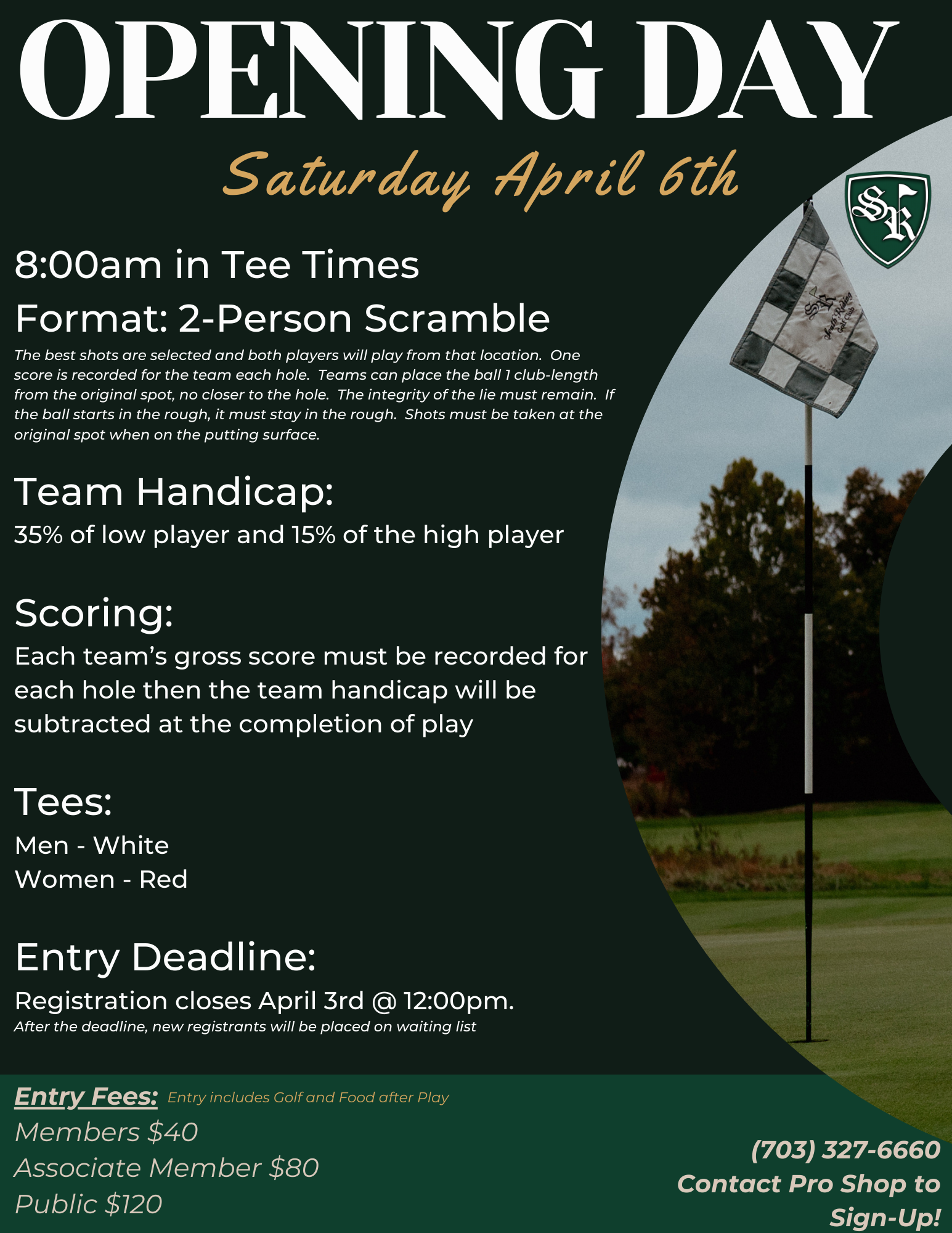 Upcoming Events - South Riding Golf Club