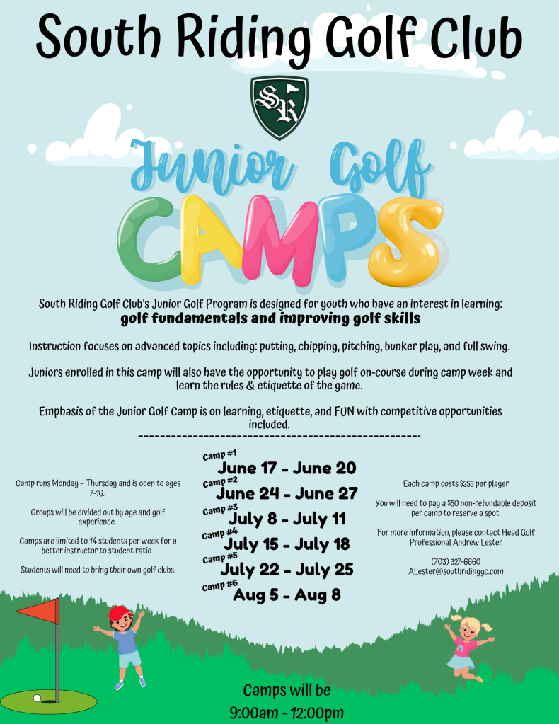 Junior Programs - South Riding Golf Club